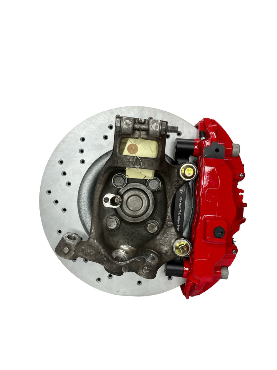 BMW E9X M3 GT350 Caliper Bracket – CTSV Brake Swap