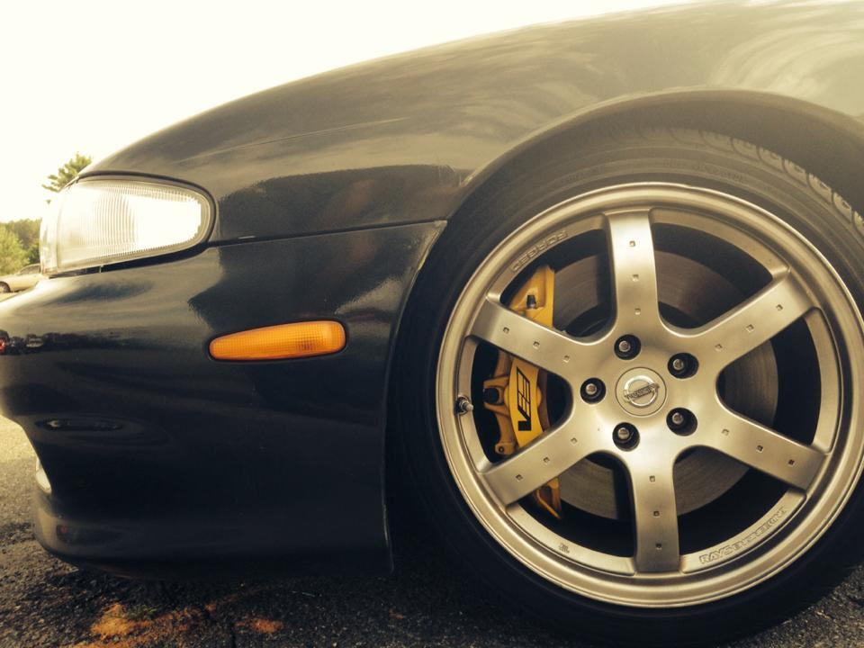 240sx S14/S15 6 Piston CTS-V Big Brake Caliper Bracket Kit – CTSV Brake ...